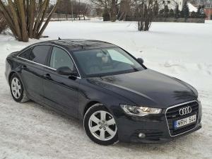 Black Audi A6 2012 in Silute, with an engine capacity of 2.77 L and mileage of 199 thousand km for 7400 €, photo 9 on AUTOMOTO.COM.LV