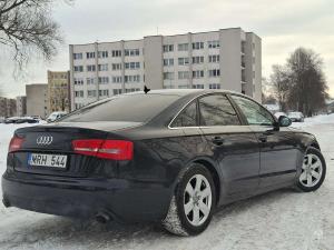 Black Audi A6 2012 in Silute, with an engine capacity of 2.77 L and mileage of 199 thousand km for 7400 €, photo 12 on AUTOMOTO.COM.LV