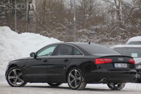 Melns Audi A6 2012 Tukums, ar dzinēja tilpumu 3.00 L un nobraukumu 385 tūkst. km par 8990 €, foto 4 vietnē AUTOMOTO.COM.LV