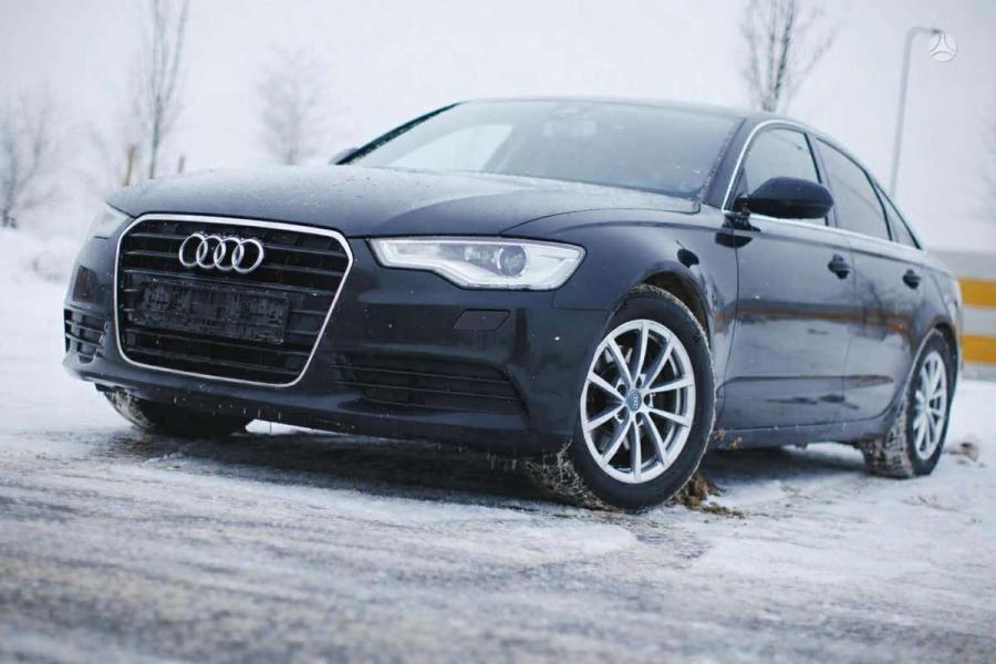 Melns Audi A6 2012 Viļņa, ar dzinēja tilpumu 2.80 L un nobraukumu 295 tūkst. km par 6800 €, foto 1 vietnē AUTOMOTO.COM.LV