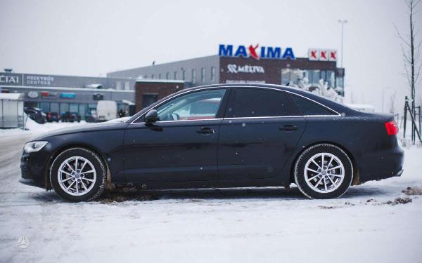 Melns Audi A6 2012 Viļņa, ar dzinēja tilpumu 2.80 L un nobraukumu 295 tūkst. km par 6800 €, foto 9 vietnē AUTOMOTO.COM.LV