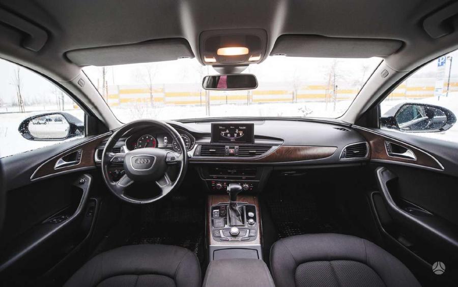 Melns Audi A6 2012 Viļņa, ar dzinēja tilpumu 2.80 L un nobraukumu 295 tūkst. km par 6800 €, foto 17 vietnē AUTOMOTO.COM.LV