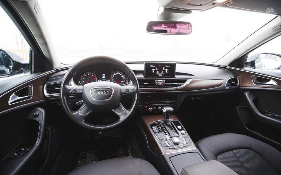 Melns Audi A6 2012 Viļņa, ar dzinēja tilpumu 2.80 L un nobraukumu 295 tūkst. km par 6800 €, foto 20 vietnē AUTOMOTO.COM.LV