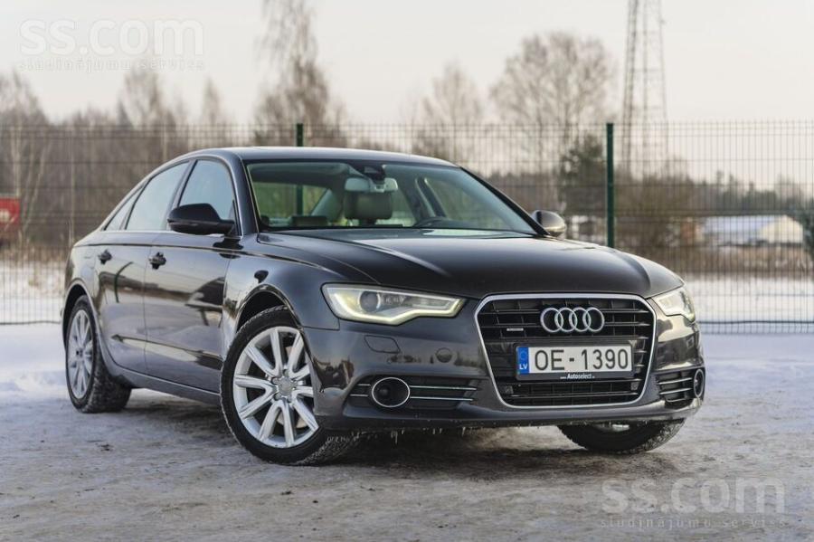 Melns Audi A6 2012 Rīga, ar dzinēja tilpumu 3.00 L un nobraukumu 337 tūkst. km par 9990 €, foto 3 vietnē AUTOMOTO.COM.LV