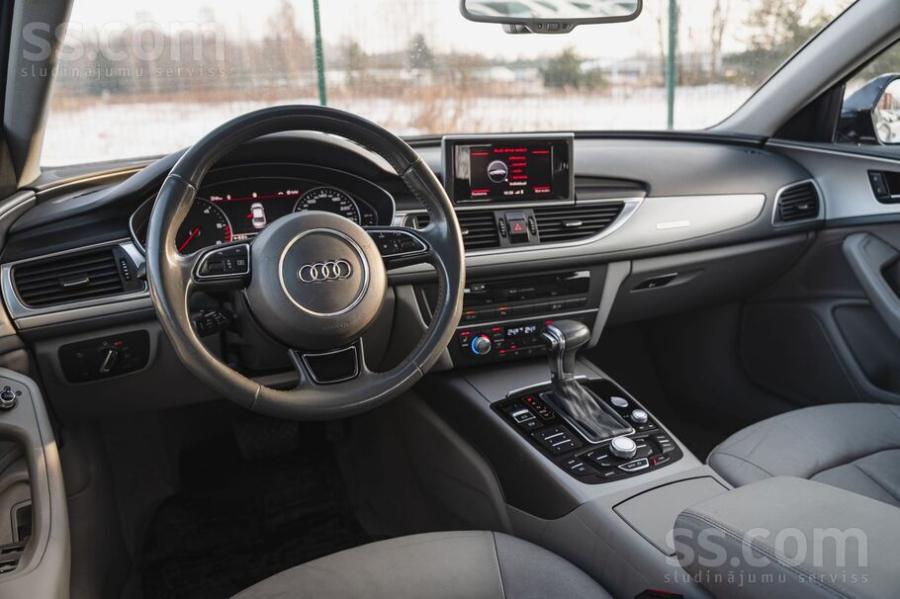 Melns Audi A6 2012 Rīga, ar dzinēja tilpumu 3.00 L un nobraukumu 337 tūkst. km par 9990 €, foto 7 vietnē AUTOMOTO.COM.LV