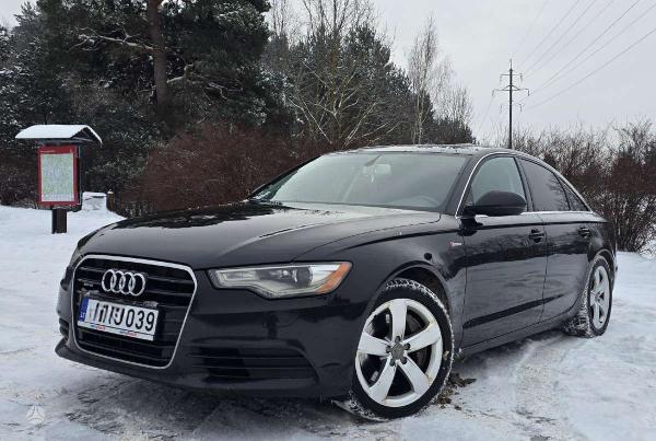 Black Audi A6 2012 in Vilnius, with an engine capacity of 3.00 L and mileage of 350 thousand km for 6300 €, photo 1 on AUTOMOTO.COM.LV