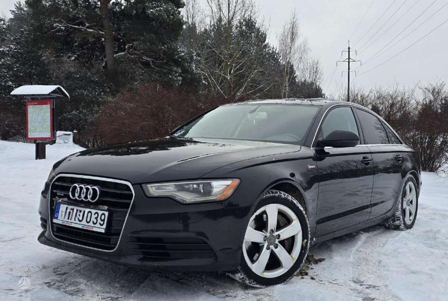 Black Audi A6 2012 in Vilnius, with an engine capacity of 3.00 L and mileage of 350 thousand km for 6300 €, photo 1 on AUTOMOTO.COM.LV