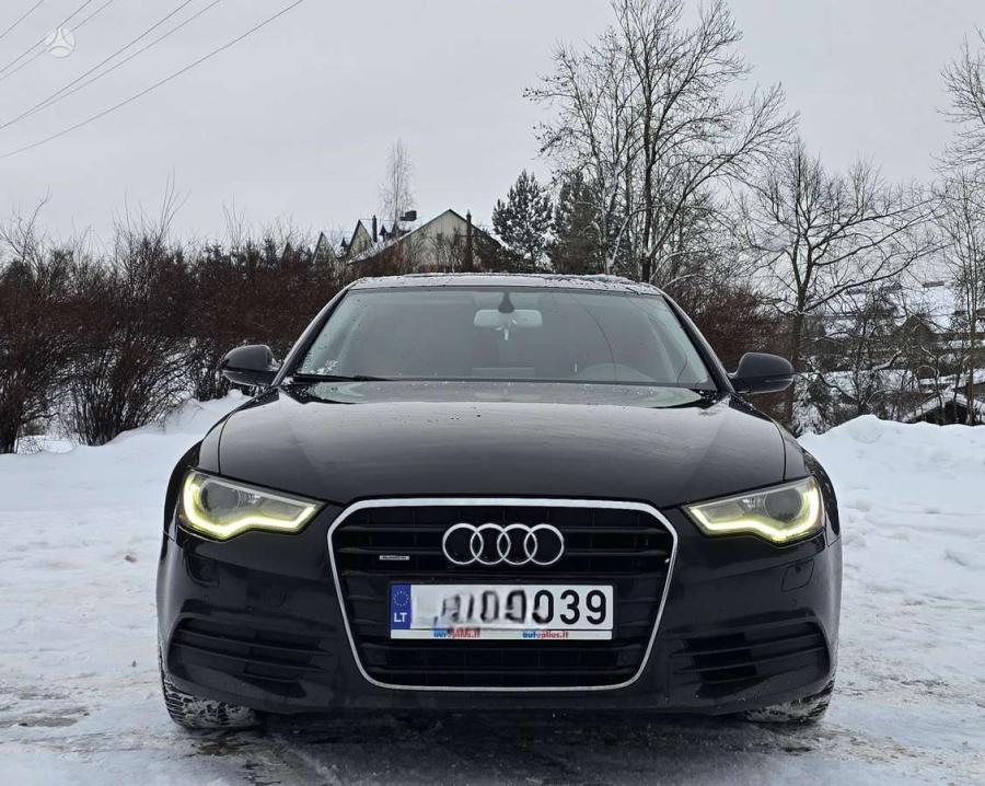 Black Audi A6 2012 in Vilnius, with an engine capacity of 3.00 L and mileage of 350 thousand km for 6300 €, photo 2 on AUTOMOTO.COM.LV
