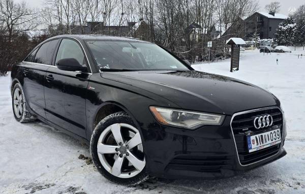 Black Audi A6 2012 in Vilnius, with an engine capacity of 3.00 L and mileage of 350 thousand km for 6300 €, photo 3 on AUTOMOTO.COM.LV