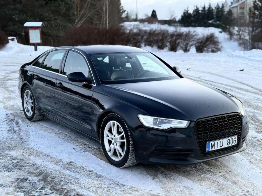 Melns Audi A6 2012 Viļņa, ar dzinēja tilpumu 3.00 L un nobraukumu 298 tūkst. km par 7900 €, foto 2 vietnē AUTOMOTO.COM.LV