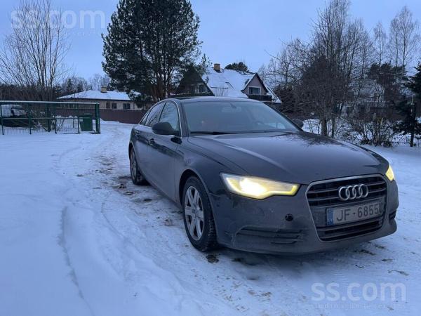 Melns Audi A6 2012 Rīga, ar dzinēja tilpumu 3.00 L un nobraukumu 302 tūkst. km par 8500 €, foto 1 vietnē AUTOMOTO.COM.LV