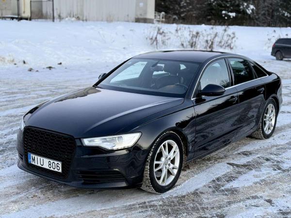 Black Audi A6 2012 in Vilnius, with an engine capacity of 3.00 L and mileage of 290 thousand km for 7700 €, photo 1 on AUTOMOTO.COM.LV