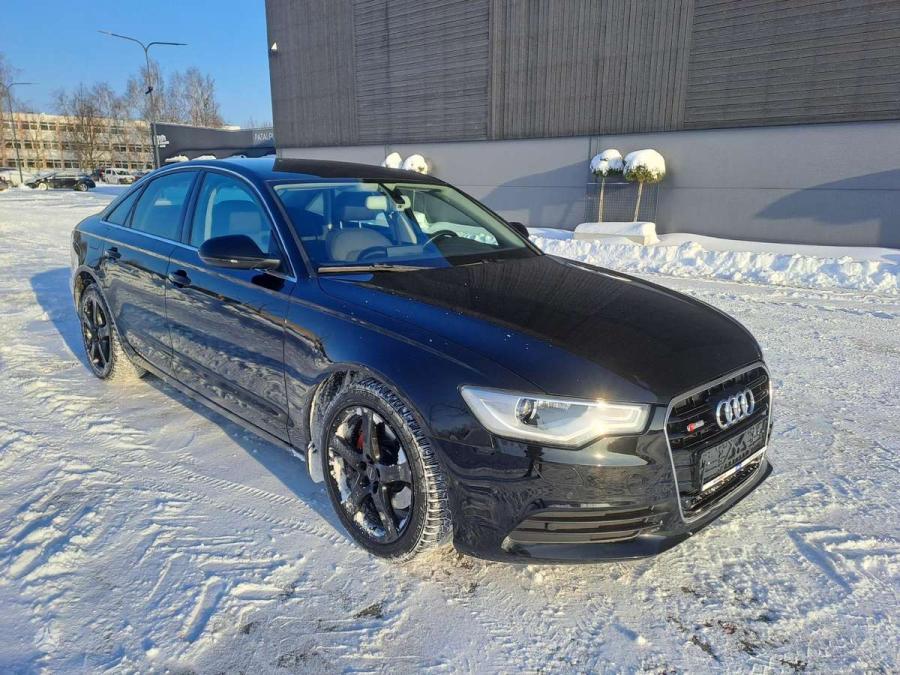 Black Audi A6 2012 in Siauliai, with an engine capacity of 2.00 L and mileage of 282 thousand km for 10300 €, photo 4 on AUTOMOTO.COM.LV