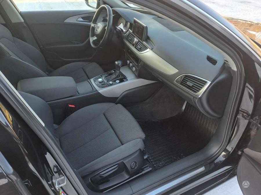 Black Audi A6 2012 in Siauliai, with an engine capacity of 2.00 L and mileage of 282 thousand km for 10300 €, photo 10 on AUTOMOTO.COM.LV