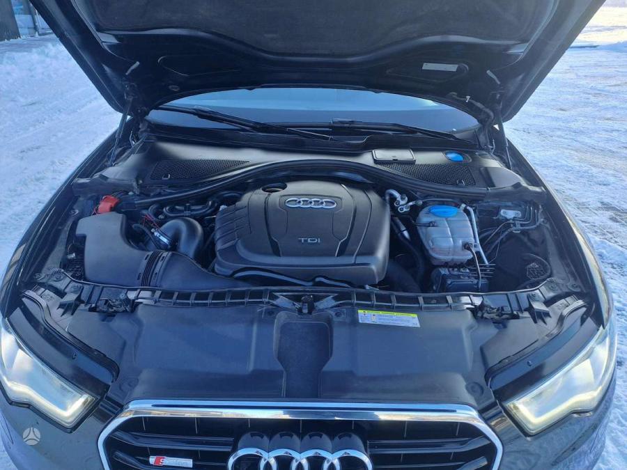 Black Audi A6 2012 in Siauliai, with an engine capacity of 2.00 L and mileage of 282 thousand km for 10300 €, photo 17 on AUTOMOTO.COM.LV