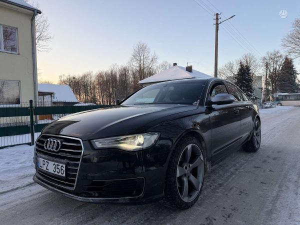 Melns Audi A6 2012 Kauņa, ar dzinēja tilpumu 2.77 L un nobraukumu 215 tūkst. km par 6650 €, foto 2 vietnē AUTOMOTO.COM.LV