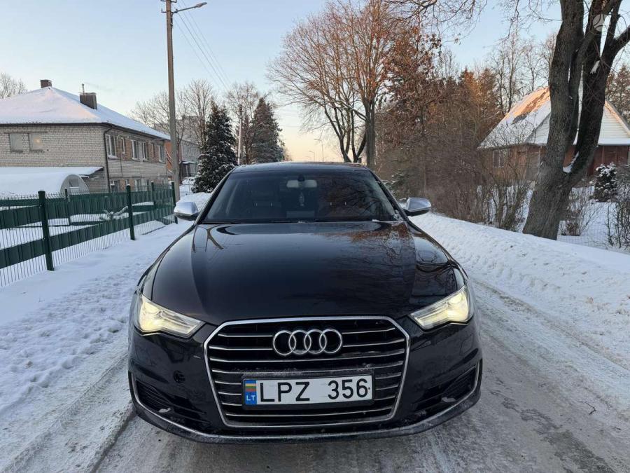 Black Audi A6 2012 in Kaunas, with an engine capacity of 2.77 L and mileage of 215 thousand km for 6650 €, photo 3 on AUTOMOTO.COM.LV