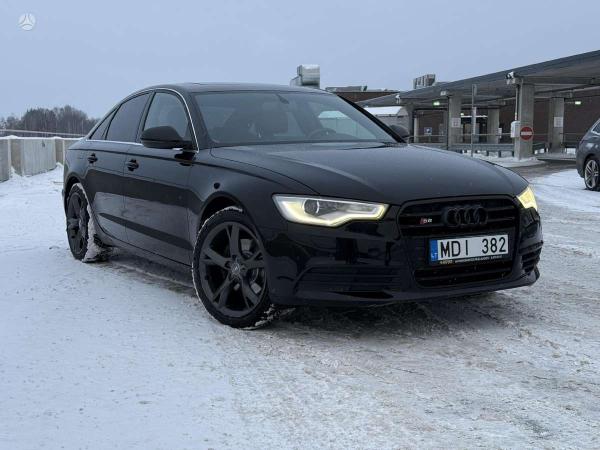Black Audi A6 2012 in Vilnius, with an engine capacity of 3.00 L and mileage of 366 thousand km for 8900 €, photo 7 on AUTOMOTO.COM.LV