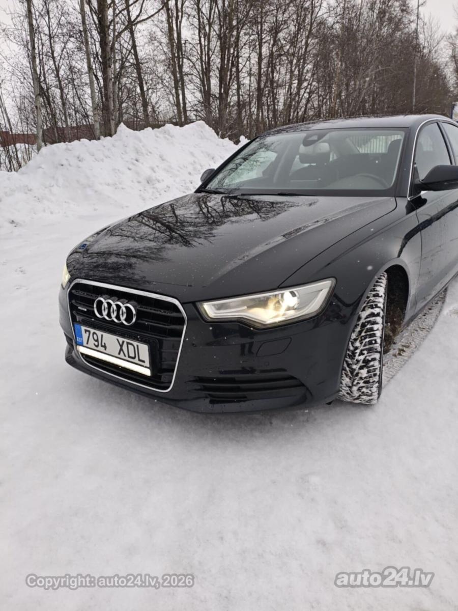 Black Audi A6 2012 in Tallinn, with an engine capacity of 2.80 L and mileage of 267 thousand km for 9800 €, photo 1 on AUTOMOTO.COM.LV