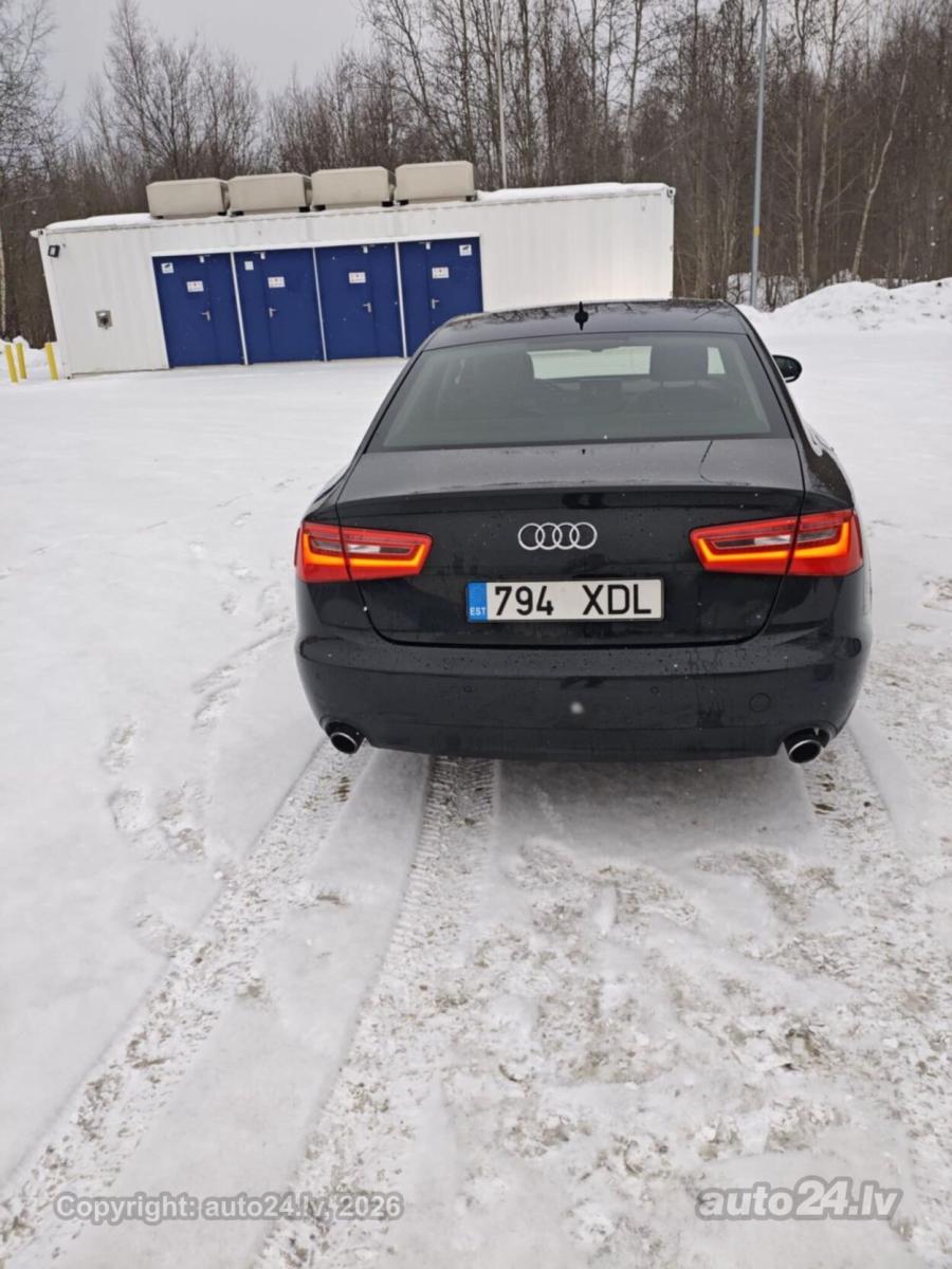 Black Audi A6 2012 in Tallinn, with an engine capacity of 2.80 L and mileage of 267 thousand km for 9800 €, photo 2 on AUTOMOTO.COM.LV