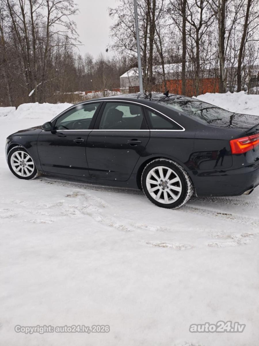 Black Audi A6 2012 in Tallinn, with an engine capacity of 2.80 L and mileage of 267 thousand km for 9800 €, photo 3 on AUTOMOTO.COM.LV