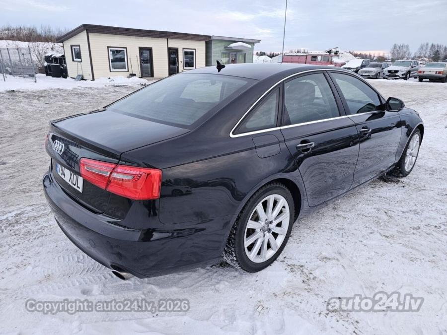 Black Audi A6 2012 in Tartu, with an engine capacity of 2.80 L and mileage of 267 thousand km for 7990 €, photo 3 on AUTOMOTO.COM.LV