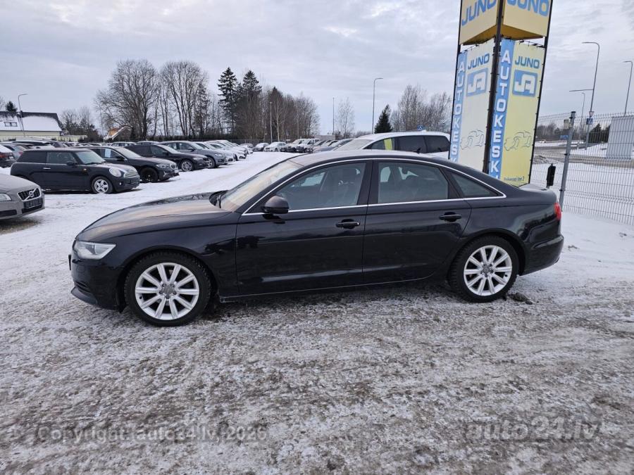 Black Audi A6 2012 in Tartu, with an engine capacity of 2.80 L and mileage of 267 thousand km for 7990 €, photo 6 on AUTOMOTO.COM.LV