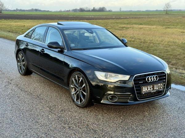 Melns Audi A6 2012 Vilkaviškis, ar dzinēja tilpumu 2.97 L un nobraukumu 281 tūkst. km par 11700 €, foto 2 vietnē AUTOMOTO.COM.LV