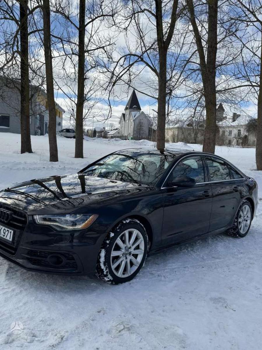 Black Audi A6 2012 in Siauliai, with an engine capacity of 3.00 L and mileage of 170 thousand km for 10500 €, photo 4 on AUTOMOTO.COM.LV