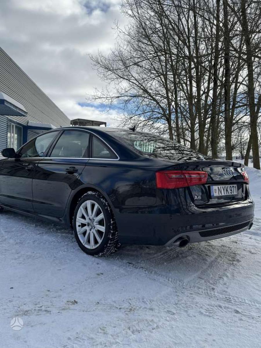 Black Audi A6 2012 in Siauliai, with an engine capacity of 3.00 L and mileage of 170 thousand km for 10500 €, photo 7 on AUTOMOTO.COM.LV