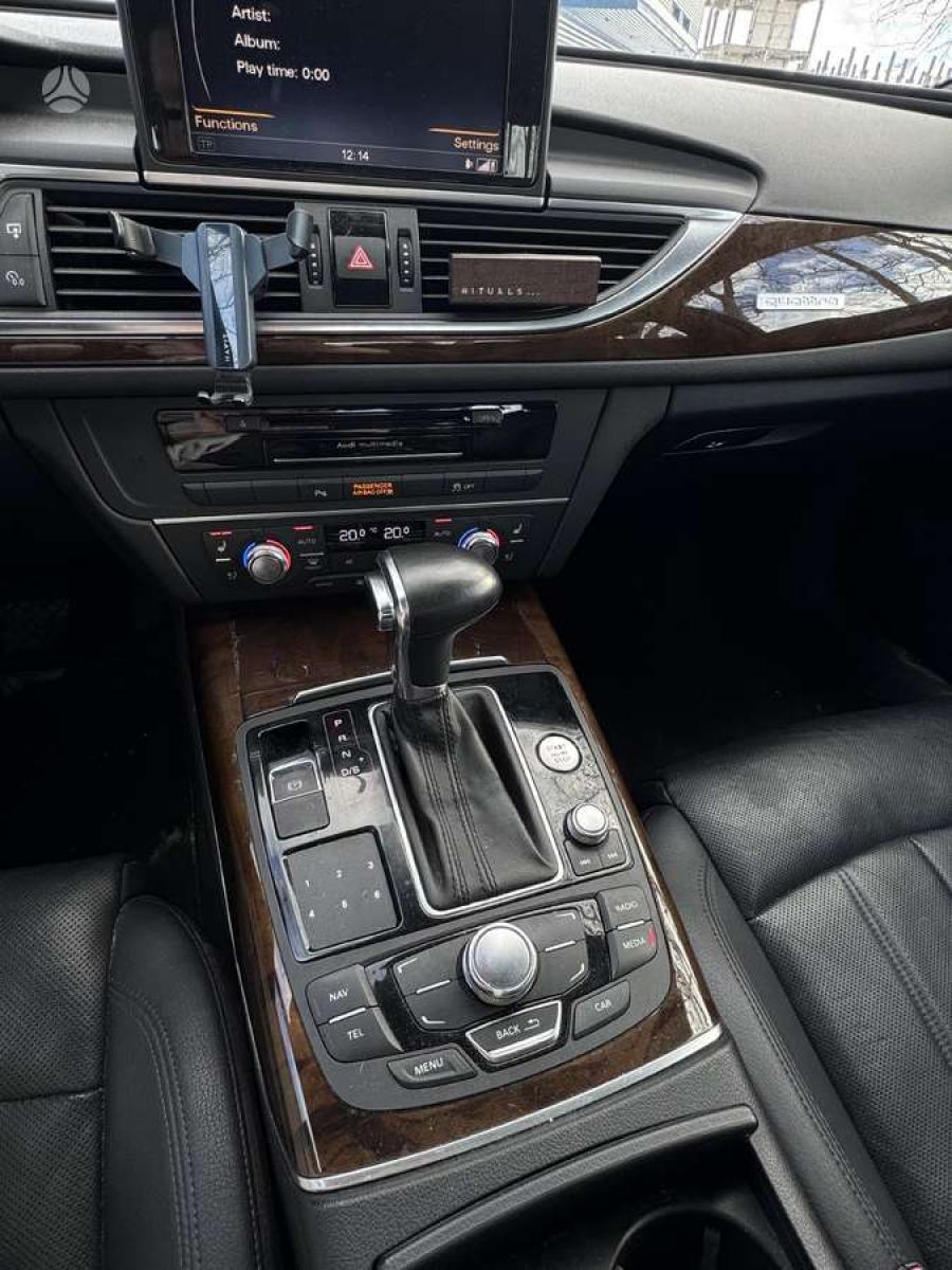 Black Audi A6 2012 in Siauliai, with an engine capacity of 3.00 L and mileage of 170 thousand km for 10500 €, photo 27 on AUTOMOTO.COM.LV