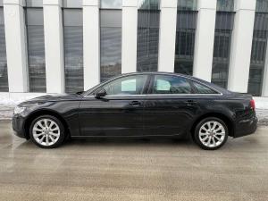 Black Audi A6 2012 in Vilnius, with an engine capacity of 1.97 L and mileage of 214 thousand km for 3150 €, photo 6 on AUTOMOTO.COM.LV