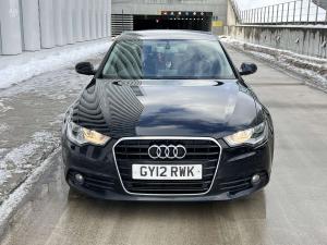 Black Audi A6 2012 in Vilnius, with an engine capacity of 1.97 L and mileage of 214 thousand km for 3150 €, photo 7 on AUTOMOTO.COM.LV