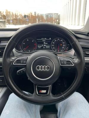 Black Audi A6 2012 in Vilnius, with an engine capacity of 1.97 L and mileage of 214 thousand km for 3150 €, photo 11 on AUTOMOTO.COM.LV