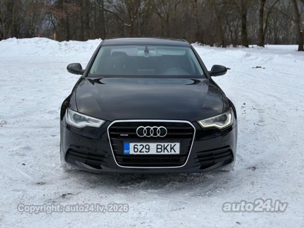 Black Audi A6 2012 in Tallinn, with an engine capacity of 3.00 L and mileage of 223 thousand km for 11200 €, photo 3 on AUTOMOTO.COM.LV