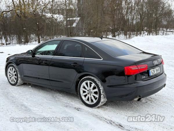 Black Audi A6 2012 in Tallinn, with an engine capacity of 3.00 L and mileage of 223 thousand km for 11200 €, photo 5 on AUTOMOTO.COM.LV