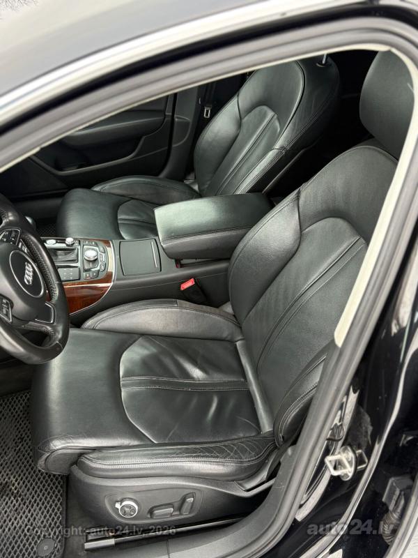 Melns Audi A6 2012 Tallina, ar dzinēja tilpumu 3.00 L un nobraukumu 223 tūkst. km par 11200 €, foto 11 vietnē AUTOMOTO.COM.LV