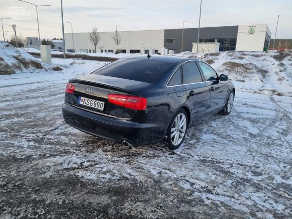 Melns Audi A6 2012 Viļņa, ar dzinēja tilpumu 3.00 L un nobraukumu 277 tūkst. km par 9700 €, foto 6 vietnē AUTOMOTO.COM.LV