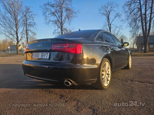 Black Audi A6 2012 in Johvi, with an engine capacity of 3.00 L and mileage of 302 thousand km for 14499 €, photo 6 on AUTOMOTO.COM.LV