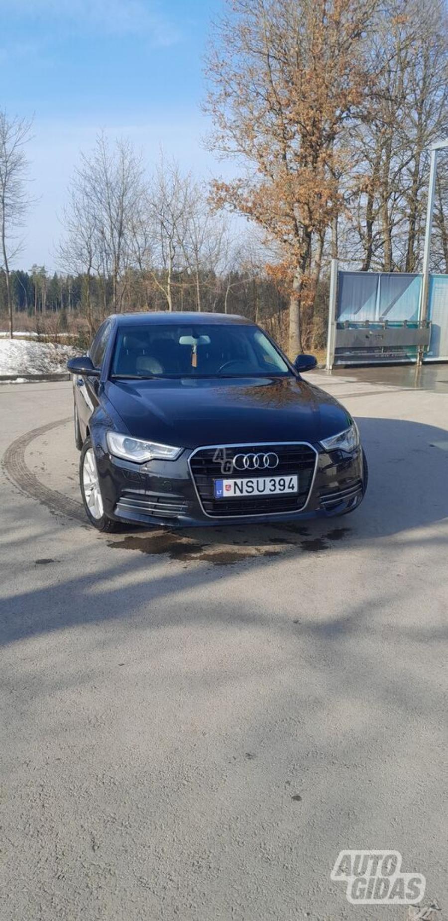 Black Audi A6 2012 in Plunge, with an engine capacity of 3.00 L and mileage of 253 thousand km for 9500 €, photo 1 on AUTOMOTO.COM.LV