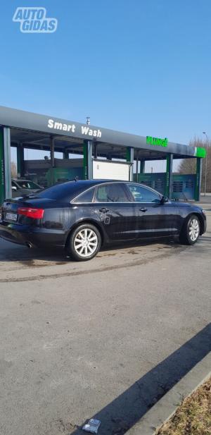 Black Audi A6 2012 in Plunge, with an engine capacity of 3.00 L and mileage of 253 thousand km for 9500 €, photo 4 on AUTOMOTO.COM.LV