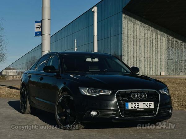 Black Audi A6 2012 in Tartu, with an engine capacity of 3.00 L and mileage of 212 thousand km for 15200 €, photo 1 on AUTOMOTO.COM.LV
