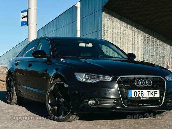Black Audi A6 2012 in Tartu, with an engine capacity of 3.00 L and mileage of 212 thousand km for 15200 €, photo 2 on AUTOMOTO.COM.LV