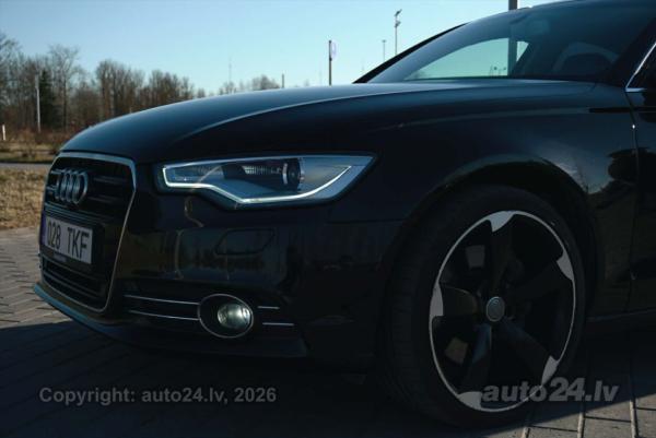 Black Audi A6 2012 in Tartu, with an engine capacity of 3.00 L and mileage of 212 thousand km for 15200 €, photo 9 on AUTOMOTO.COM.LV