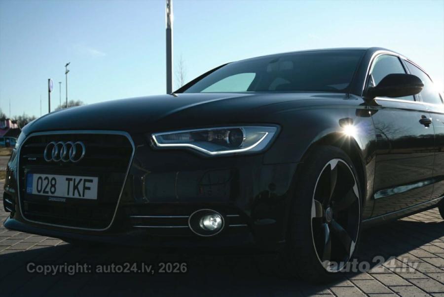 Melns Audi A6 2012 Tartu, ar dzinēja tilpumu 3.00 L un nobraukumu 212 tūkst. km par 15200 €, foto 4 vietnē AUTOMOTO.COM.LV