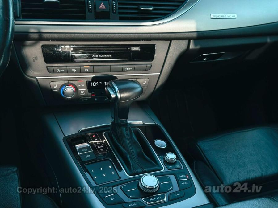 Melns Audi A6 2012 Tartu, ar dzinēja tilpumu 3.00 L un nobraukumu 212 tūkst. km par 15200 €, foto 13 vietnē AUTOMOTO.COM.LV