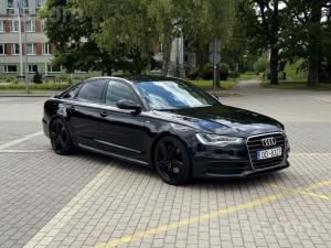 Black Audi A6 2012 in Jelgava, with an engine capacity of 3.00 L and mileage of 337 thousand km for 14300 €, photo  on AUTOMOTO.COM.LV