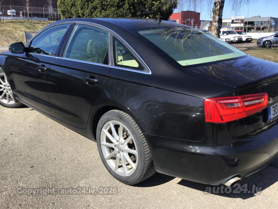 Black Audi A6 2012 in Tartu, with an engine capacity of 3.00 L and mileage of 0 thousand km for 9990 €, photo 9 on AUTOMOTO.COM.LV