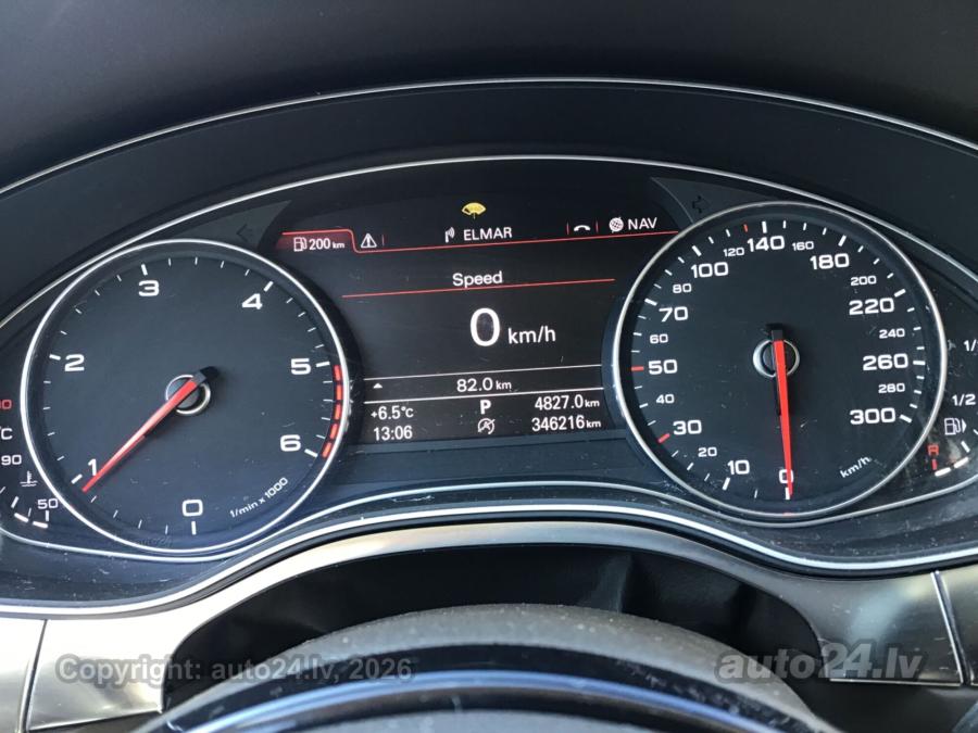 Black Audi A6 2012 in Tartu, with an engine capacity of 3.00 L and mileage of 0 thousand km for 9990 €, photo 16 on AUTOMOTO.COM.LV