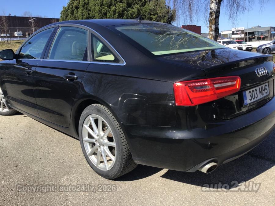 Black Audi A6 2012 in Tartu, with an engine capacity of 3.00 L and mileage of 0 thousand km for 9990 €, photo 23 on AUTOMOTO.COM.LV
